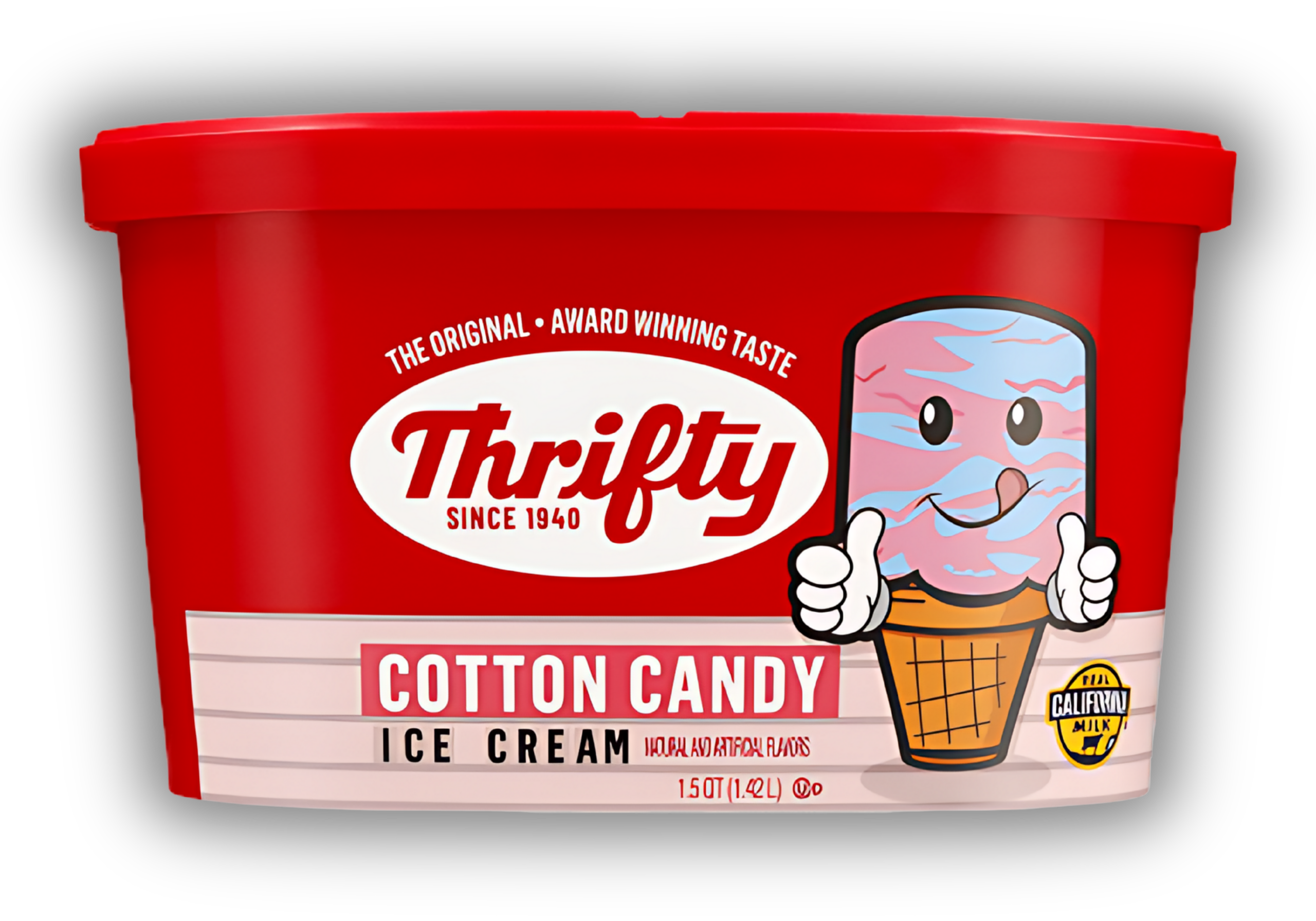 Cotton Candy - Thrifty Ice Cream